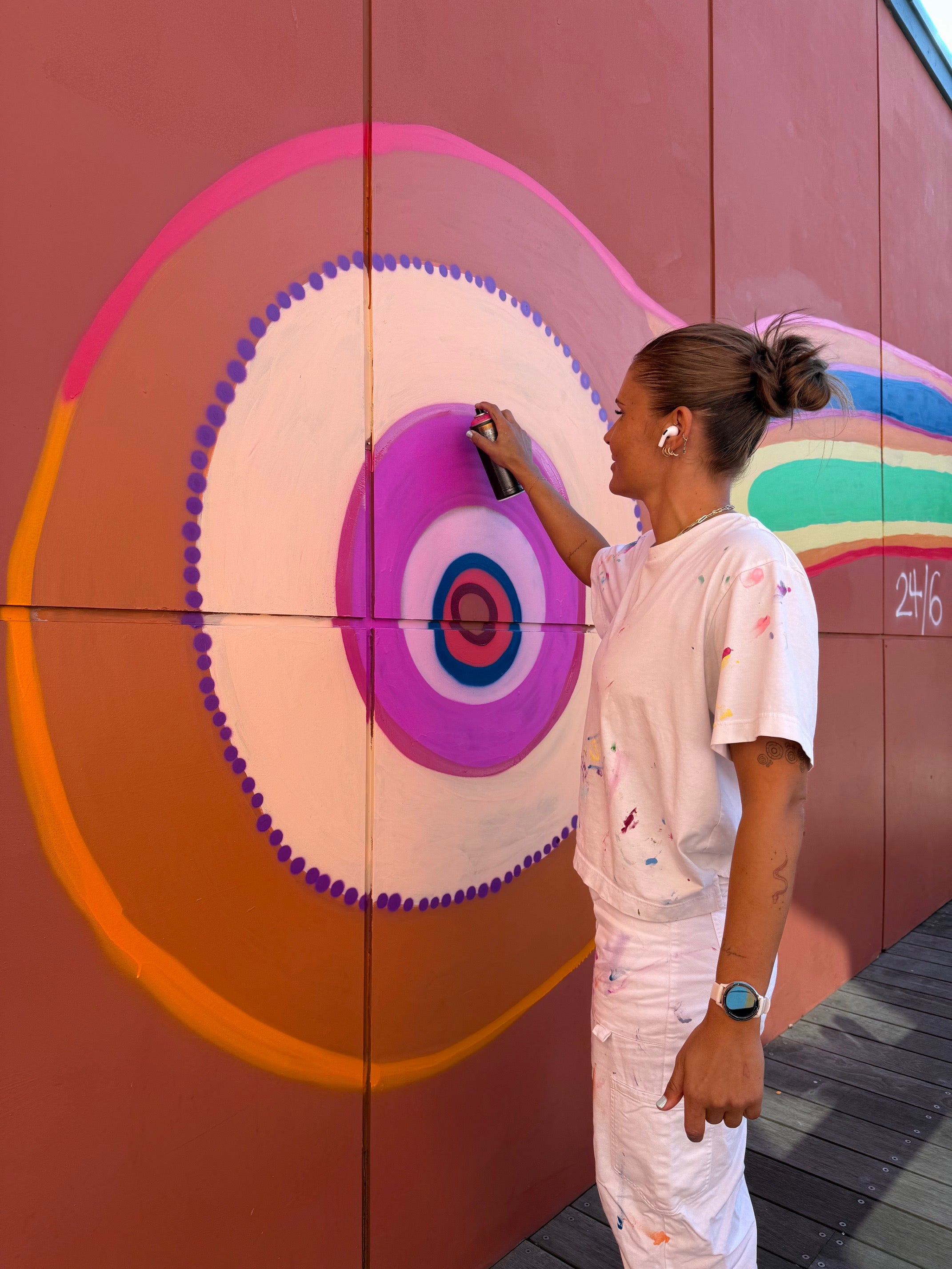 Mordialloc Secondary College Mural – Merindah-Gunya Art