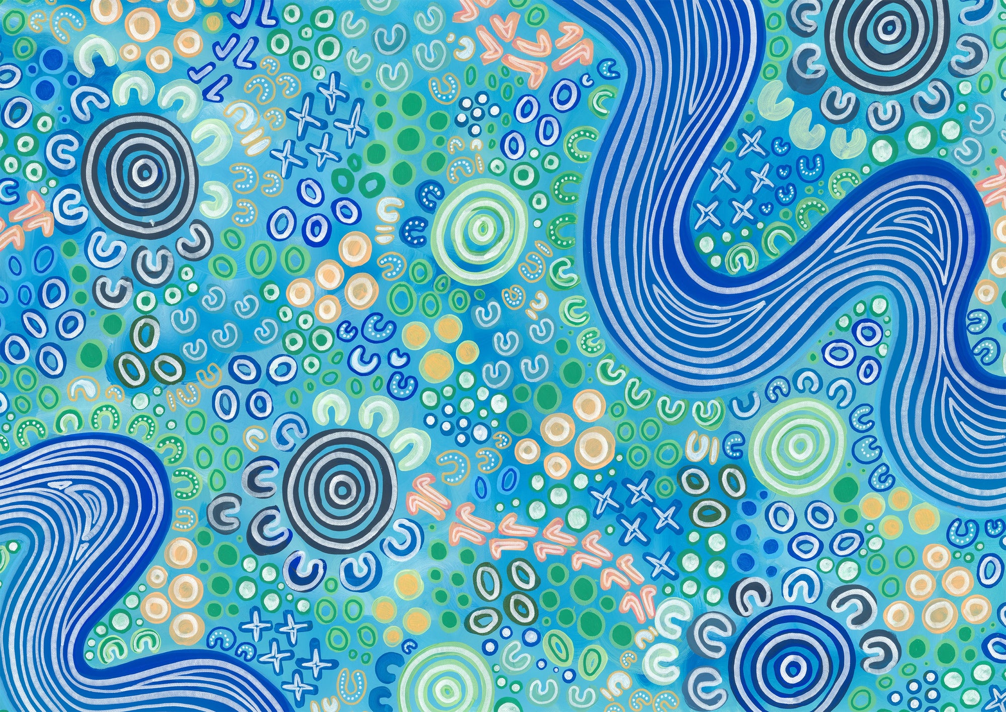 Merindah-Gunya Bunurong Country I Fine Art Print – Merindah-Gunya Art