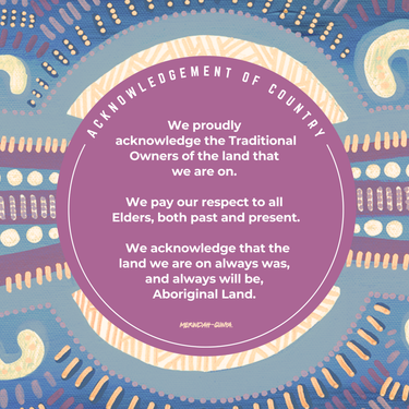 Acknowledgement of Country Signs – Merindah-Gunya Art